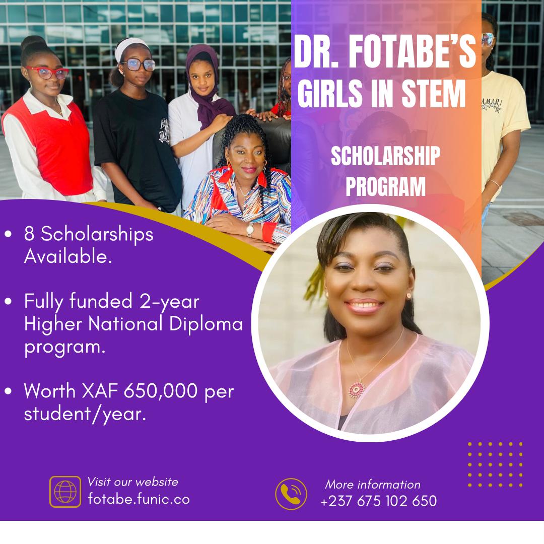 Dr. Fotabe's Girls in STEM Scholarship Program